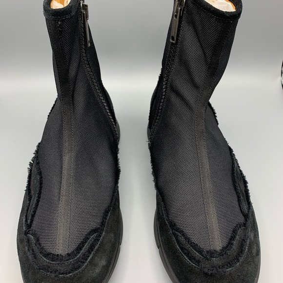 Damir Doma | Shoes | Damir Doma Black Fitzgerald Sneakers In Canvas Us ...
